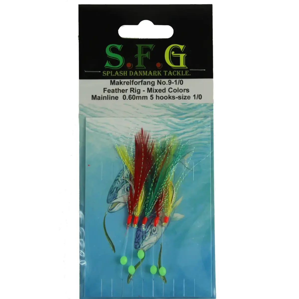 SFG MakrelForfang NO.9 Mix Colors | køb online nu | Fiskegrej